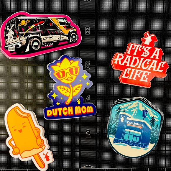 Other | Dutch Bros Stickers | Poshmark